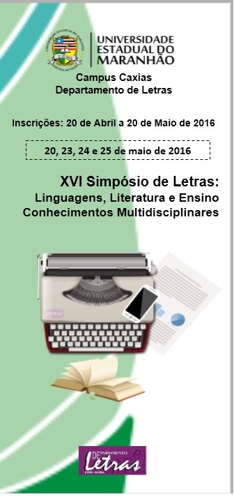 UEMA | Campus de Caxias realiza XVI Simpósio de Letras