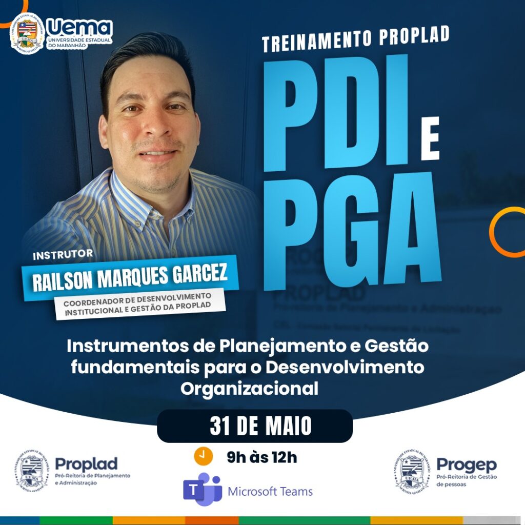 UEMA | PROPLAD em parceria com a PROGEP ofertará formação para gestores ... UEMA | PROPLAD em parceria com a PROGEP ofertará formação para gestores ...