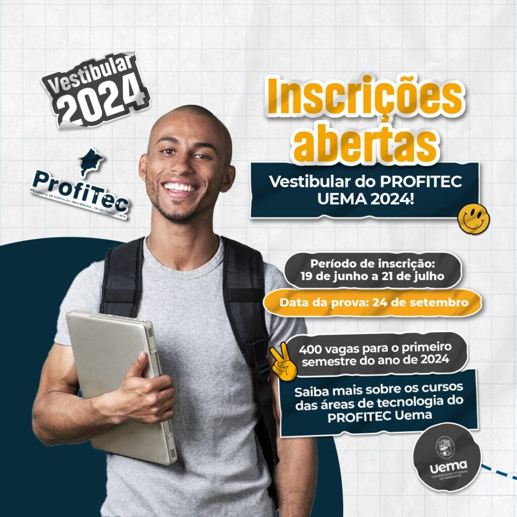 Uema Inscrições Abertas Para Vestibular Profitec Uema 2024