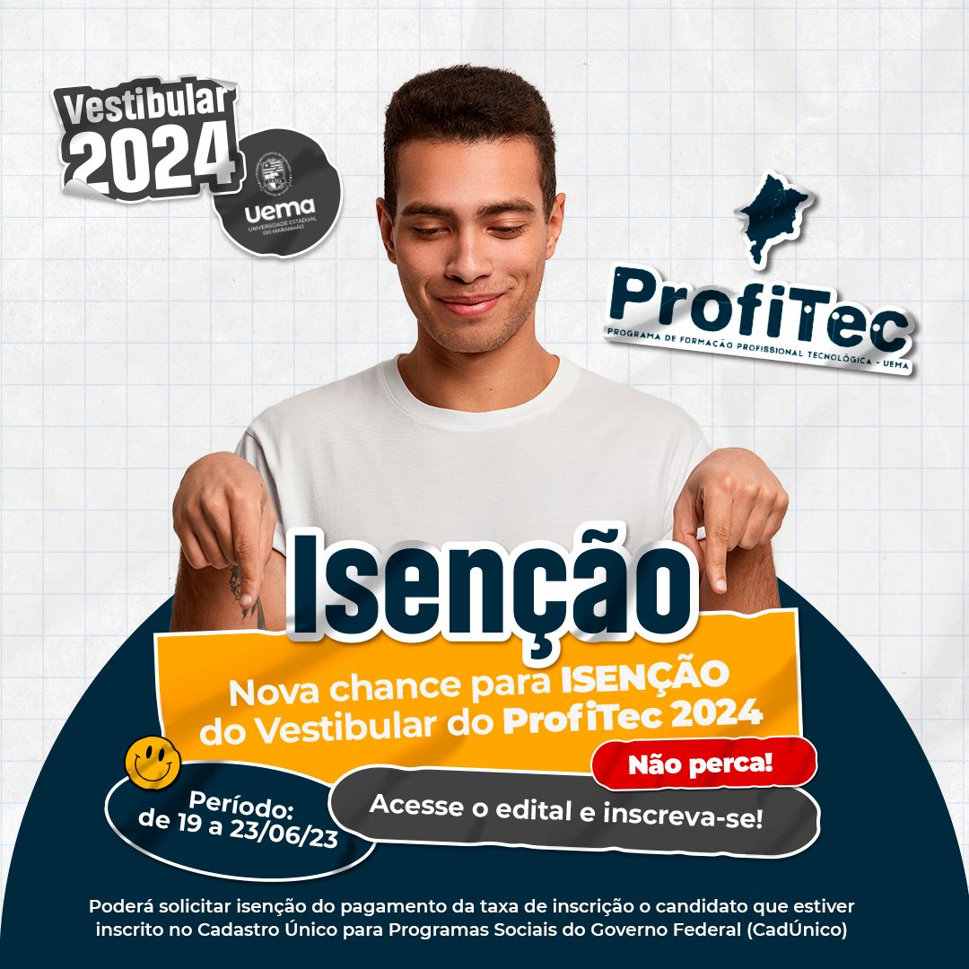 Uema Solicitação De Isenção Da Taxa De Inscrição Do Vestibular