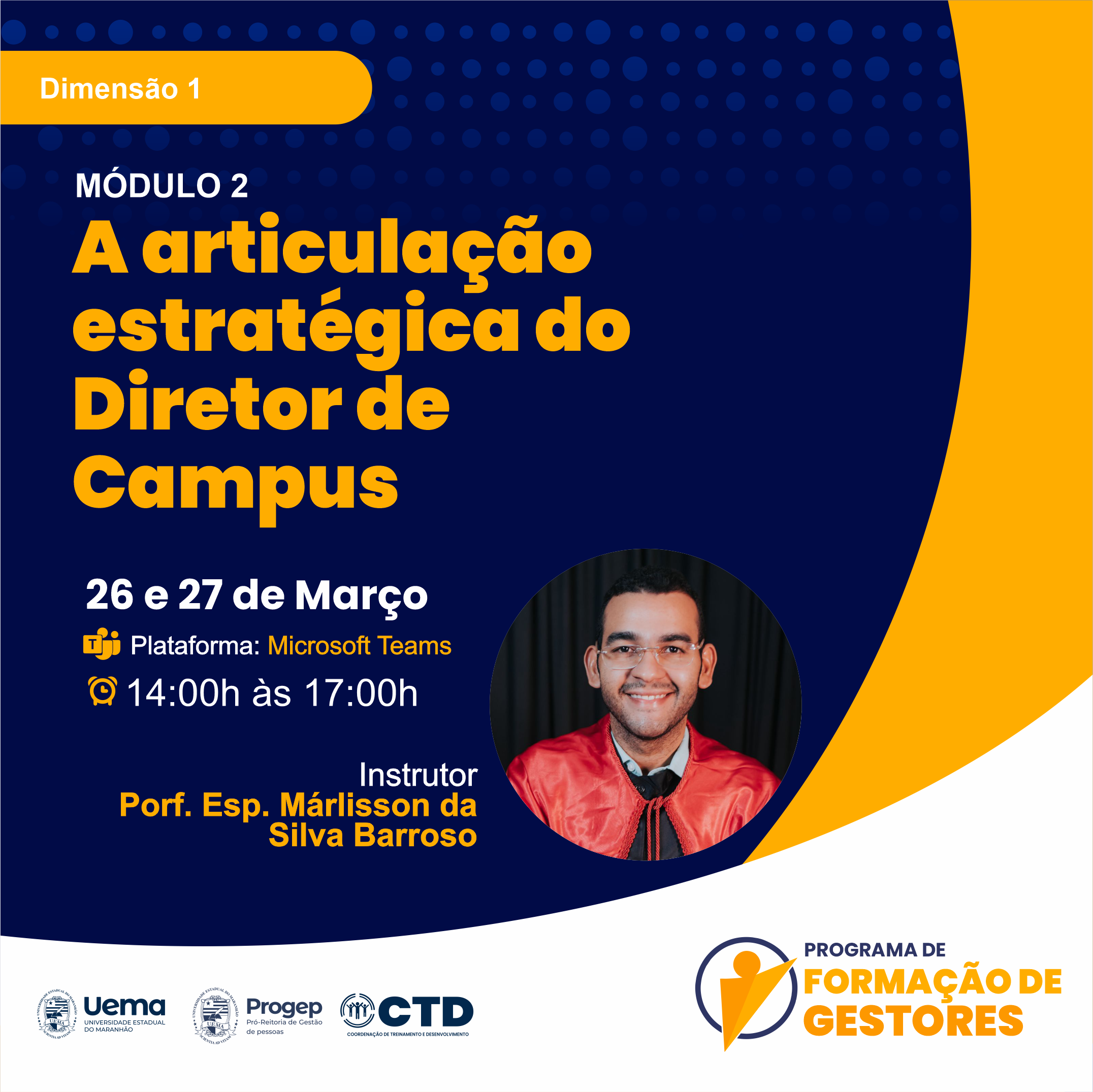 UEMA | Progep realizará o segundo módulo do Programa de Formação de ... UEMA | Progep realizará o segundo módulo do Programa de Formação de ...
