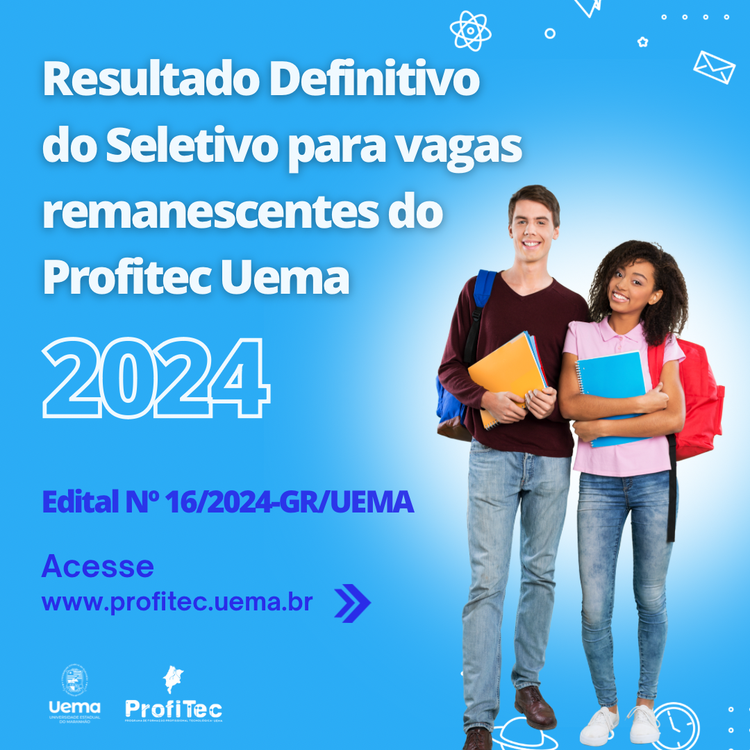 Uema Vestibular Profitec Uema 2024 Oferta 40 Vagas Para Curso😒 Descubra